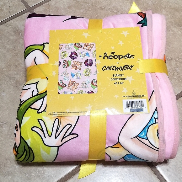 cakeworthy | Bedding | Cakeworthy X Neopets Faeries Of Neopia 4 X 60 ...